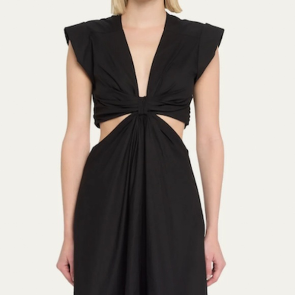 A.L.C. | Dresses | Alc Gathered Cut Out Midi Dress | Poshmark